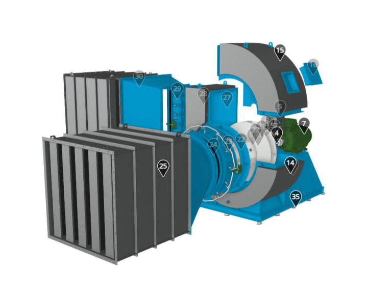 Airvision | Industrial fans - air processing & treatment